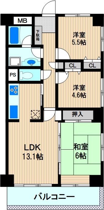 ダイアパレスファミリースクエア 川崎大師の3LDK賃貸マンション！｜第一ハウジング株式会社