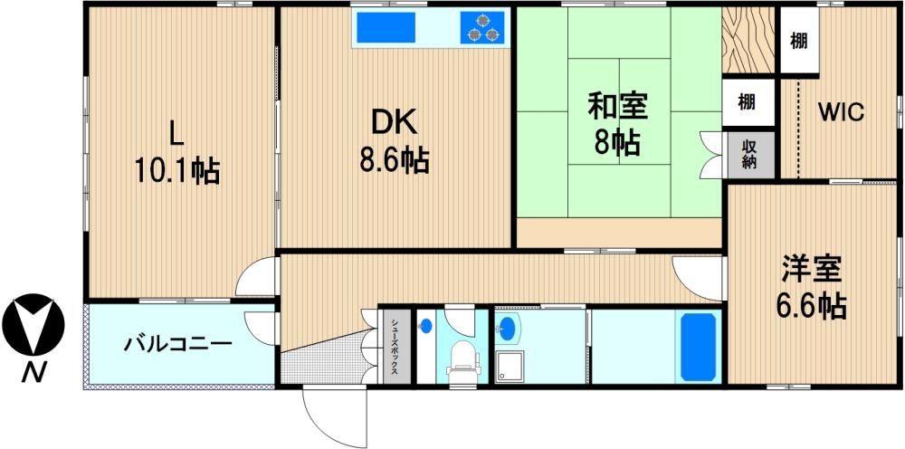 Ferio 川崎の2LDK賃貸アパート！｜第一ハウジング株式会社